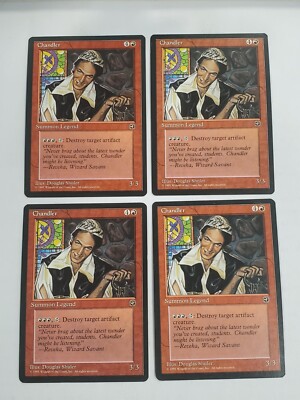 MTG Playset 4x Chandler (Homelands/Red/C) - BGM | eBay