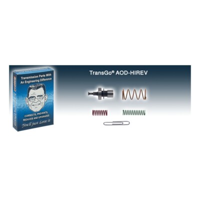 Transgo AOD-HI-REV Transmission Valve Body Kit, Hi Reverse FOR AOD 80 ...
