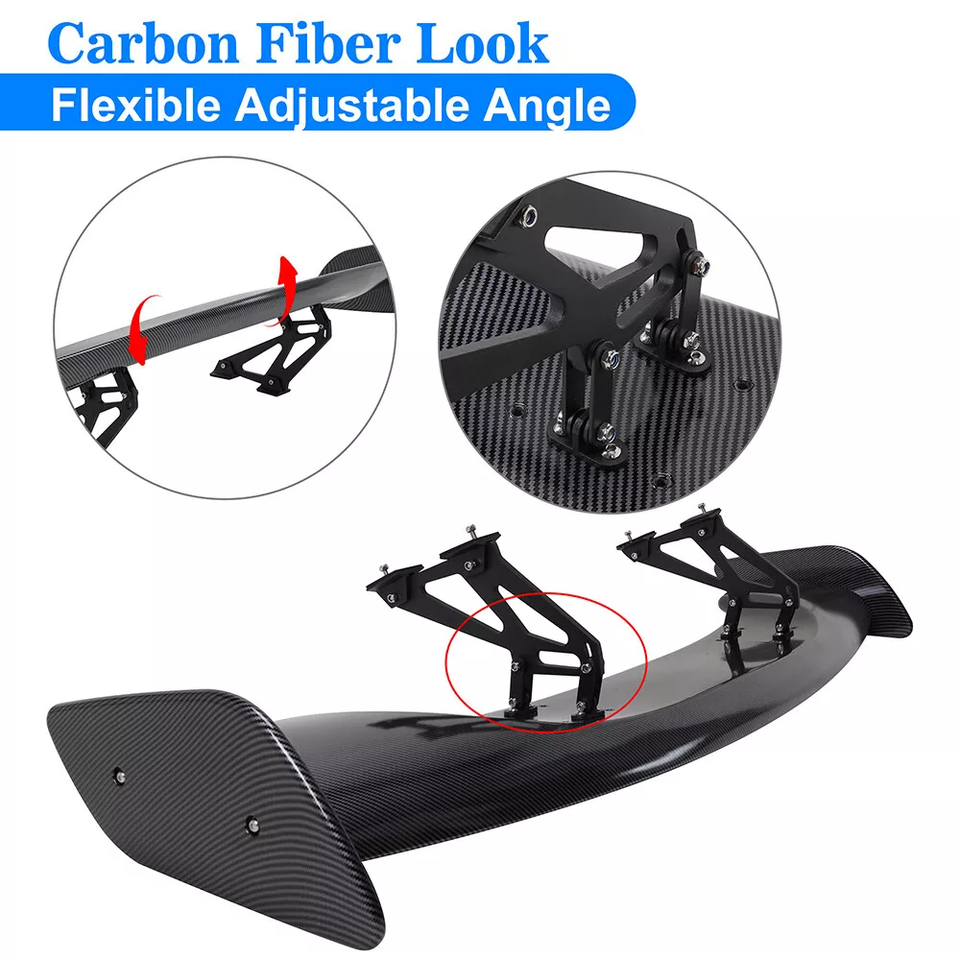 For Infiniti G35 G37 Sedan 57" Carbon Fiber Rear Trunk Spoiler GT ...