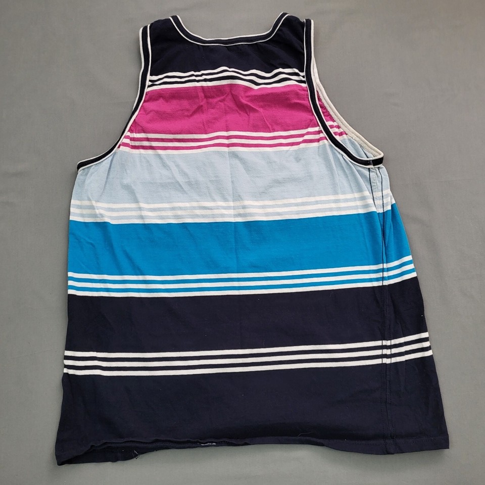 Parish Nation Shirt Youth Boys XL Sleeveless Tank Logo Pullover Stripe ...