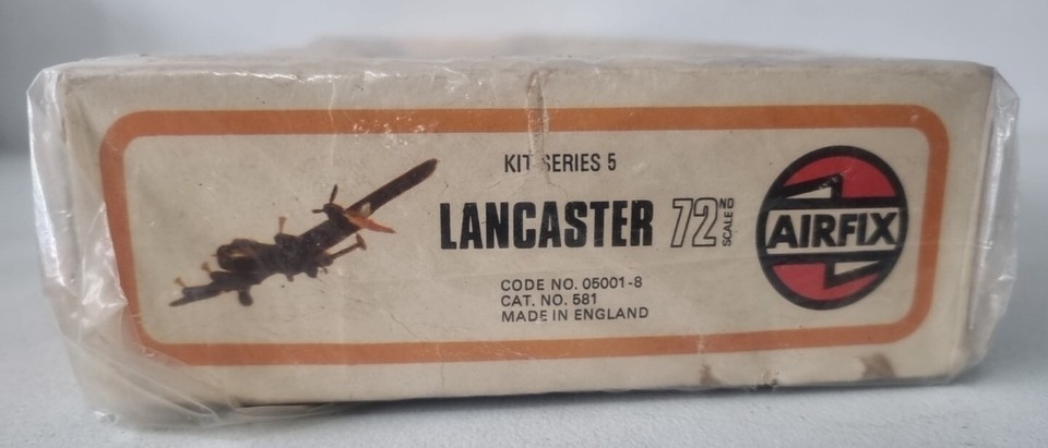 VINTAGE AIRFIX 1/72 581 SERIES 5 WWII AVRO LANCASTER B1 AIRCRAFT ...