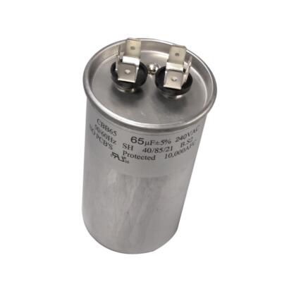 CBB65 Run Capacitor 65 uf/MFD uf MFD 240VAC 240V AC 65uF 65MFD SH B S2 ...