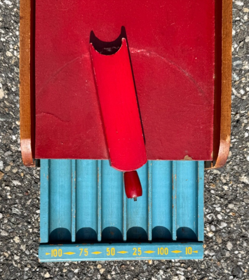 TARGET BALL GAME -- Skee Ball Arcade - PAINTED WOOD, GREAT WORKING ...