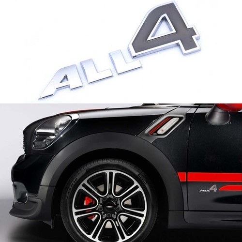 ALL4 Emblem Badge Sticker Decal For MINI Cooper R60 R61 F60 Countryman ...