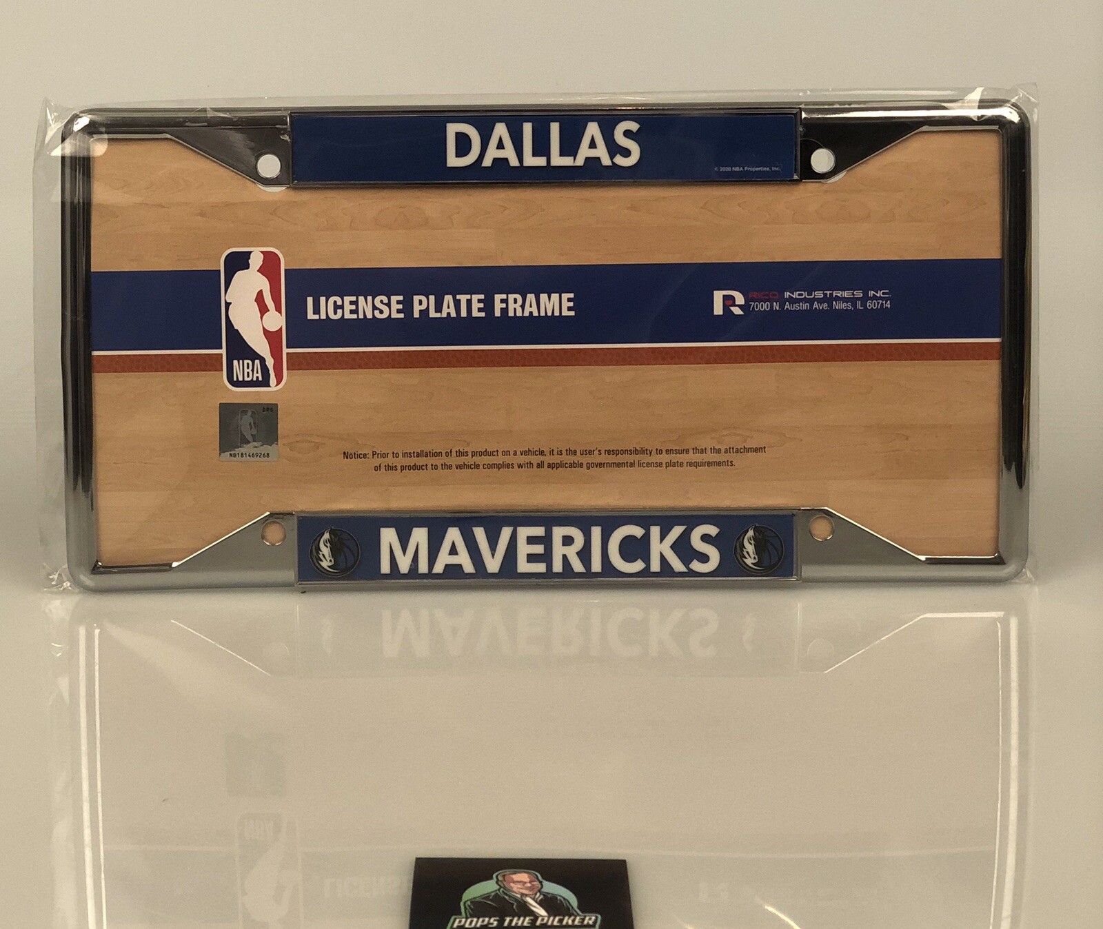 Dallas Mavericks License Plate Frame Chrome NBA Brand New | eBay
