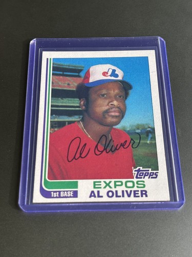 1982 Topps Al Oliver Expos 83T | eBay