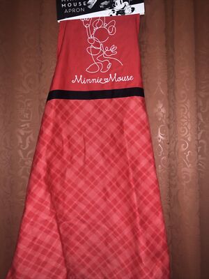 Minnie Mouse Apron New Nwt Adult Size | eBay