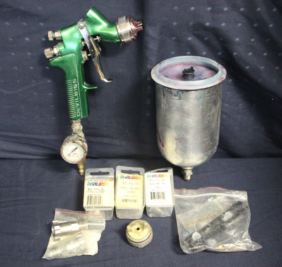 DevilBliss GTI Spray Gun Green | eBay