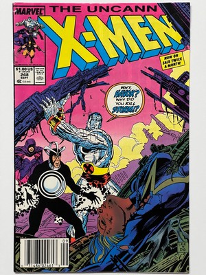 Uncanny X-Men #248 1989 Marvel Comics VF/NM | eBay