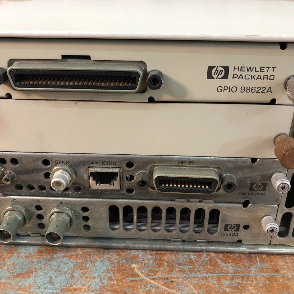 Hewlett Packard HP 9000/300 Workstation Computer w/98622A 98543A ...