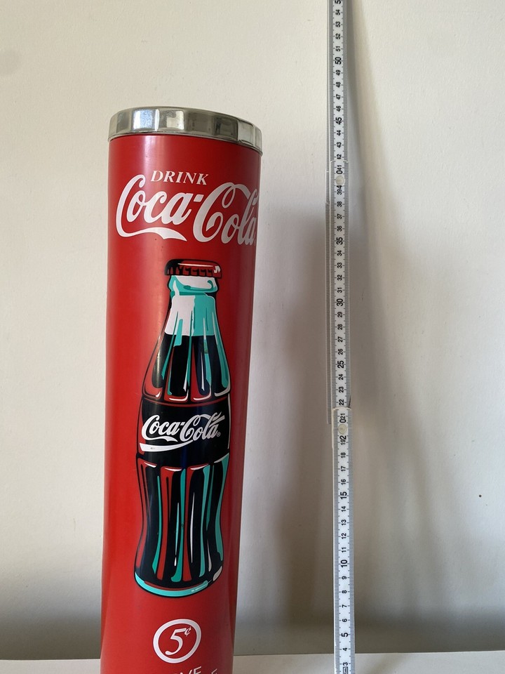 coca cola Coke Can Holder Dispenser Metal Display Item Advertising ...