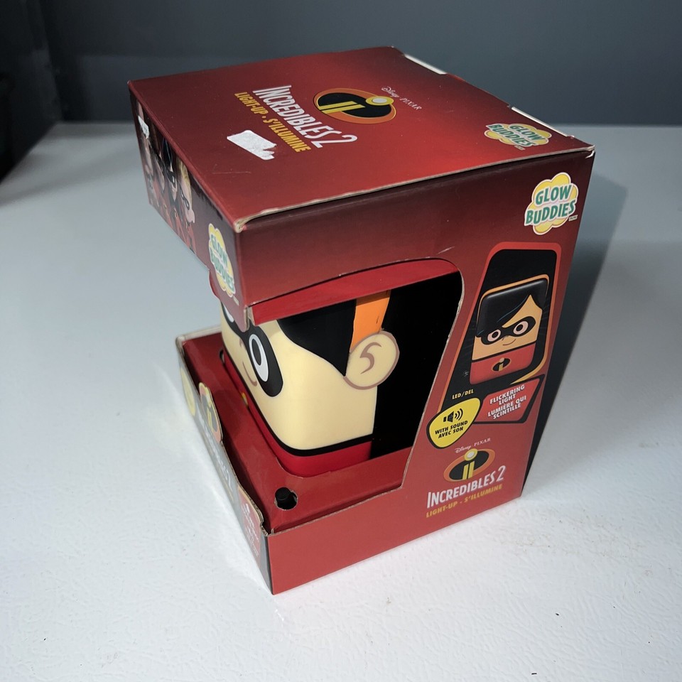 Disney Pixar Incredibles 2 Violet Parr Glow Buddies LED Night Light w ...