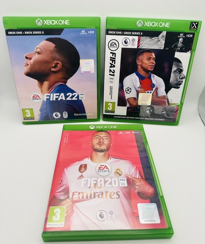 FIFA Bundle XBOX ONE 3x Games - FIFA 20 FIFA 21 FIFA 22 - Good ...