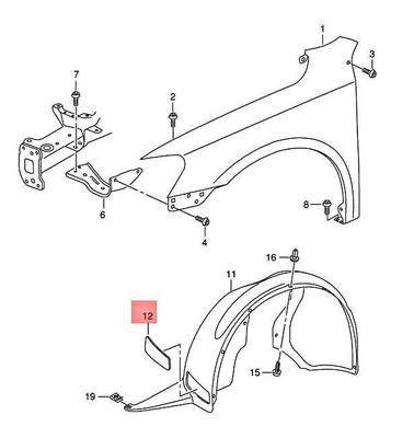 Genuine Satin black cover VW Passat A32 A33 5618059849B9 | eBay