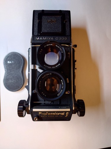 [Mint] Mamiya C330 Professional F 6x6 TLR Camera w/ Blue Dot 80mm f/2.8 ...