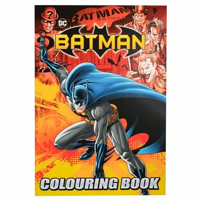 Batman Colouring Book 3448 For Kids Children with 30 Pictures To Colour ...