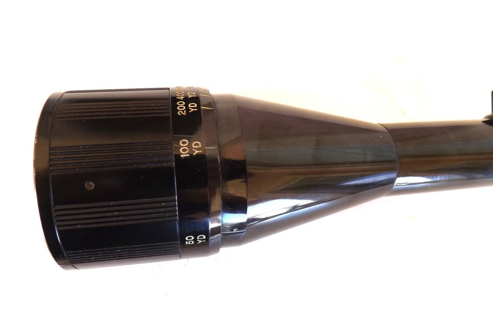 BUSHNELL BANNER 4-12X40 RIFLE SCOPE 13.5" HAIRLINE RETICLE $.99 NO ...