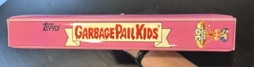 2015 Topps Garbage Pail Kids GPK 30th Anniversary PINK BINDER adam bomb ...