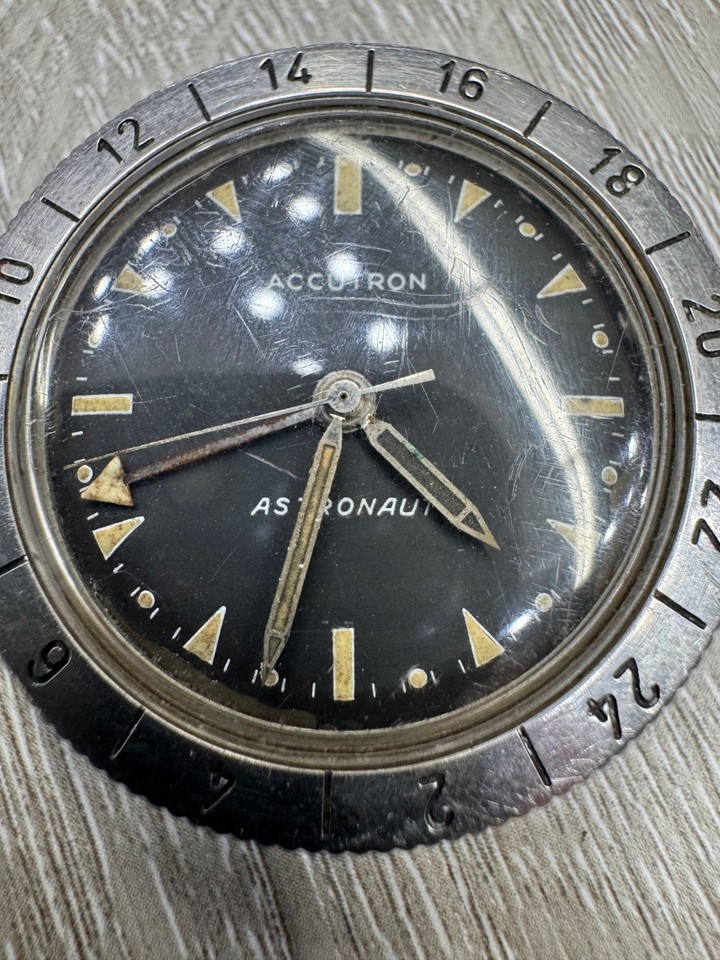 Bulova Accutron Astronaut SS Watch Vintage 1964 HEAD ONLY AS IS | eBay