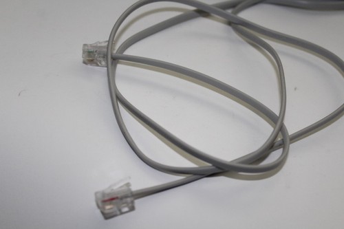 PHONE CABLE RJ11 TELEPHONE ADSL MODEM TELEPHONE CORD LAN EXTENSION PLUG ...