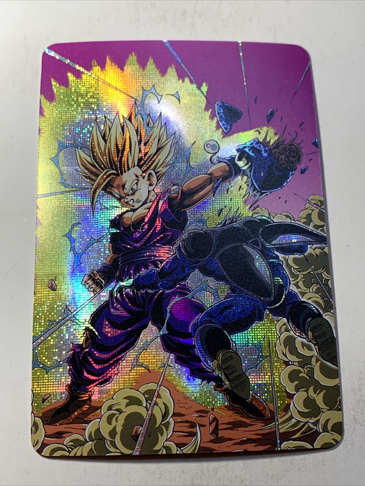 Super Saiyan Gohan Battle Dragon Ball Z ACG DBZ Goddess Anime Card Holo ...