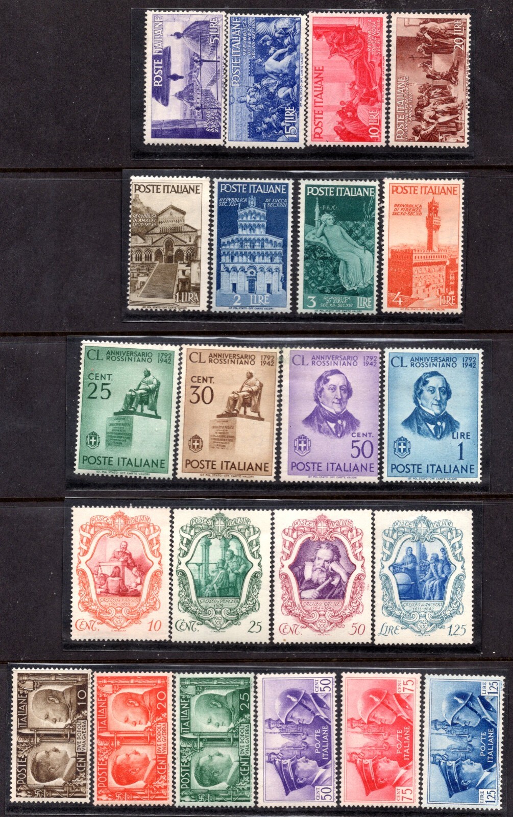 ITALY 1921-1946 COLLECTION OF 64 ALL COMPLETE SETS ALL MINT HINGED | eBay
