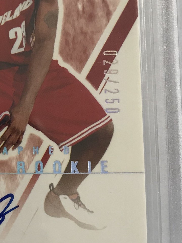 2003 Ultimate LeBron James ROOKIE AUTO /250 #127 BGS PRISTINE 10! Holy ...