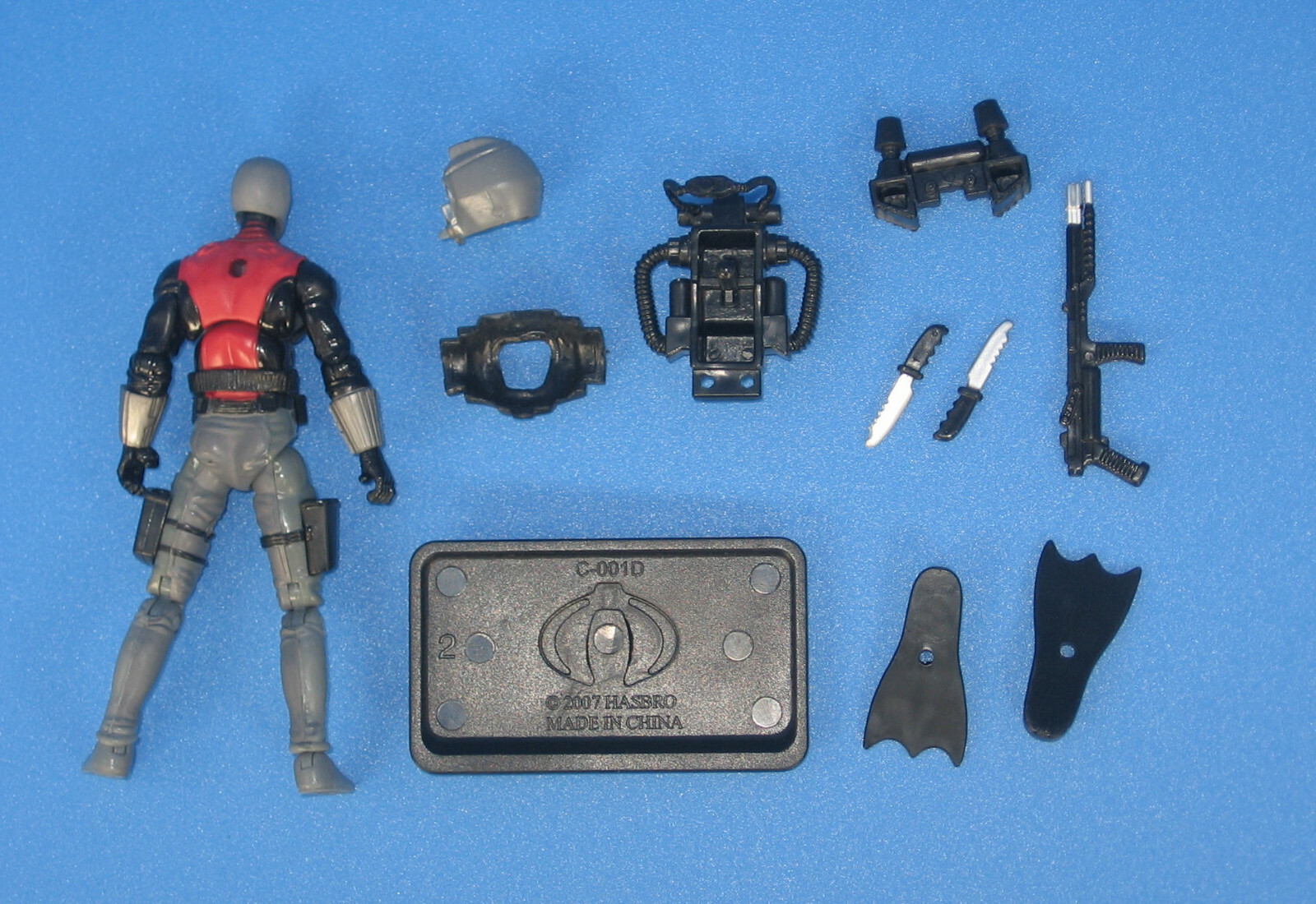 2008 Gi Joe MOC Cobra Frogman Eel Cartoon Series 25th 100 Hasbro for ...