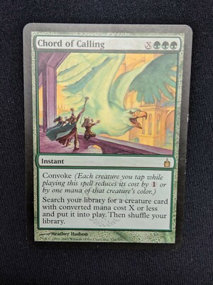 1x Chord of Calling, MTG, Magic the Gathering, Ravnica: City of Guilds ...