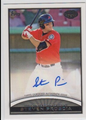 2012 Topps Pro Debut Autographs #SP Steven Proscia - NM-MT | eBay