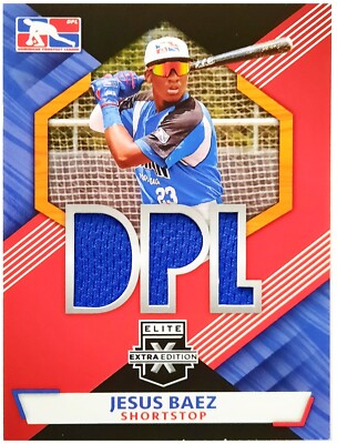 Jesus Baez 2021 Panini Elite Extra Edition #DPLM-JB Material Relic - NY ...