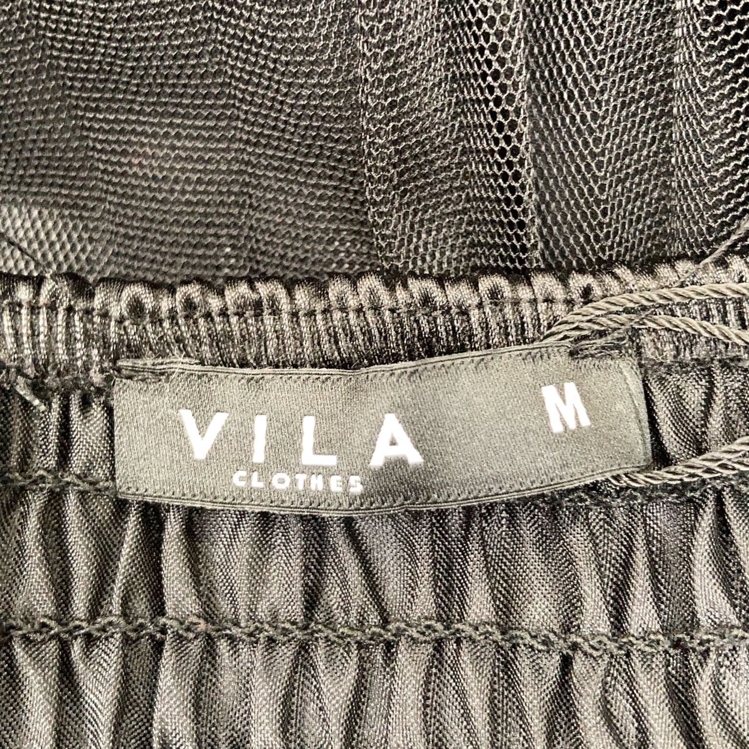 VILA Clothes, Cocktailkleid, Größe: M, Schwarz, Polyester, Einfarbig ...
