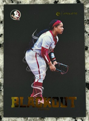 Jaysoni Beachum 2024 Onit Athlete Florida State Softball Blackout Edition #81 | eBay