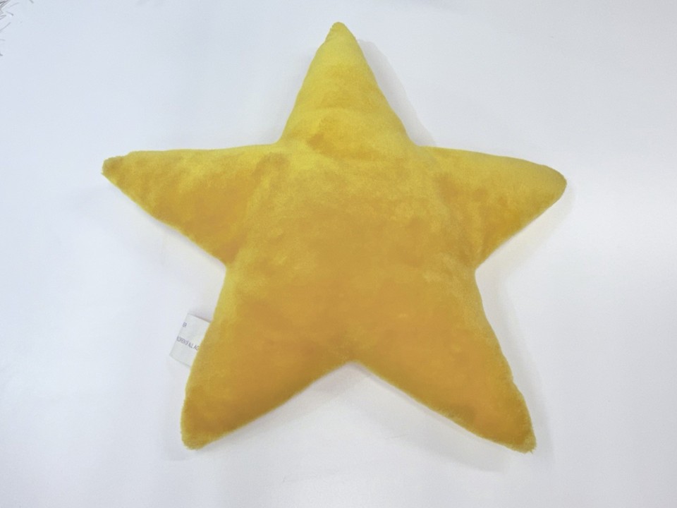 Vintage Salamander Graphix Celestial Yellow Star Face Pillow 21” | eBay UK