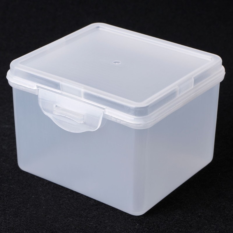 Rectangular Plastic Clear Storage Box Jewelry Beads Collection ...