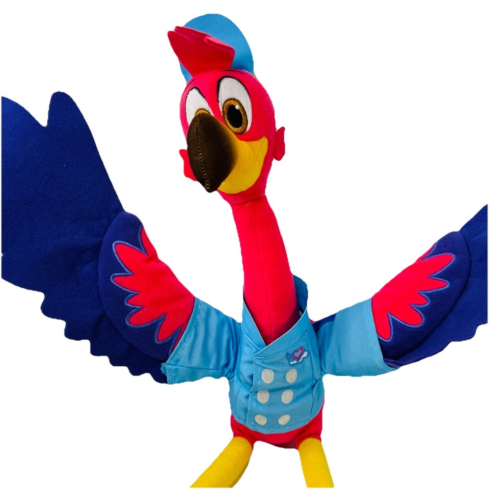 Disney Jr TOTS Freddy the Flamingo Baby Delivery Bird Plush 21” Stork ...