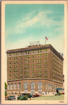 Bethlehem, Pennsylvania Postcard HOTEL BETHLEHEM Street View Linen 1956 ...