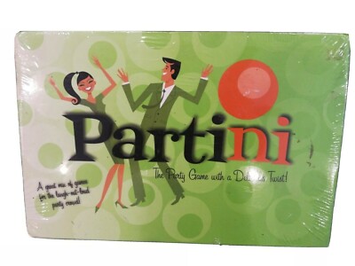 Partini Board Game. Complete. Outer box is reshrinkwrapped. | eBay