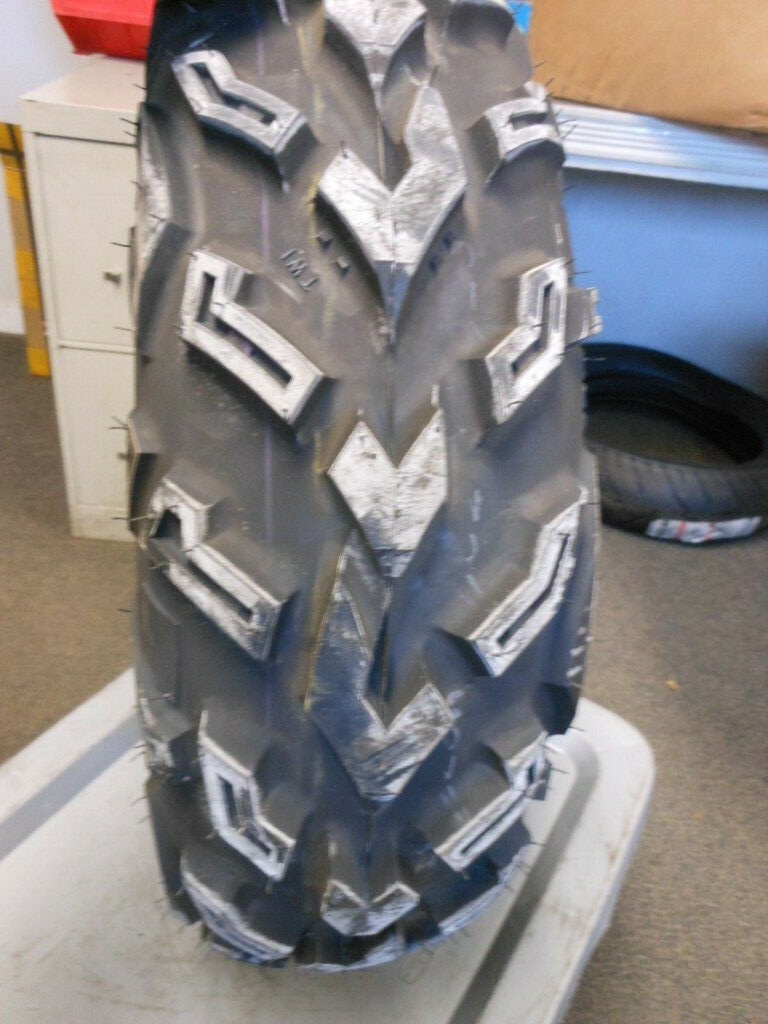 Take Off Maxxis MU25 Tubeless Tire & 12x6 Rim Wheel AT25x8-12 25 8 12 ...