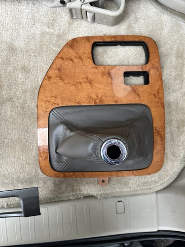 05 LEXUS GX470 SHIFTER Boot BEZEL ASSEMBLY TAN 4X4 | eBay