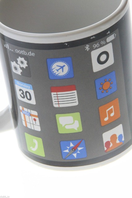 Ceramic Mug Smart Phone App Design Style Novelty Gift Coffee Tea ...