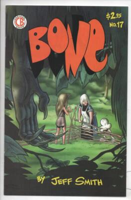 BONE #17, NM-, Jeff Smith, 1995, Smiley, 1st, Cartoon Books, more in ...