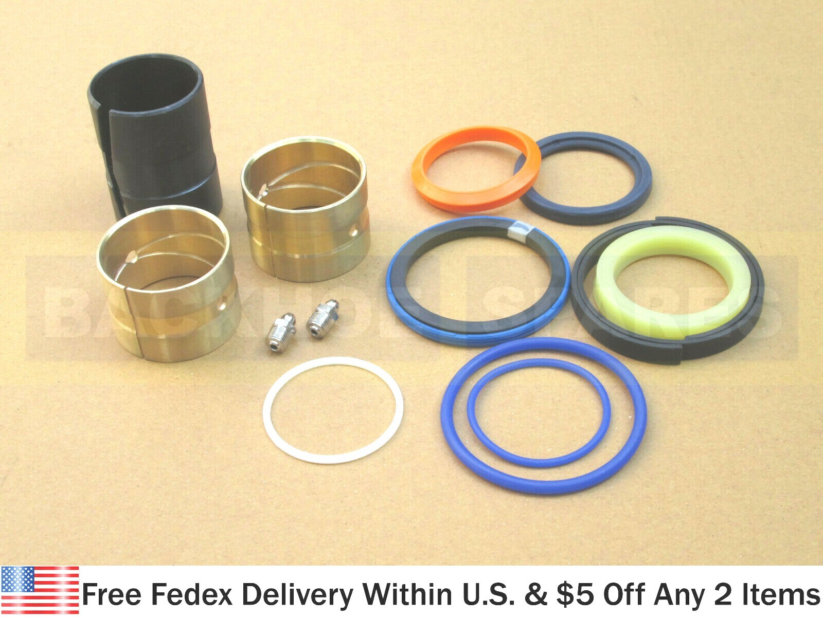 JCB PARTS -LOADER RAM REPAIR KIT WITH SEAL KIT (831/10181 1208/0015 991 ...