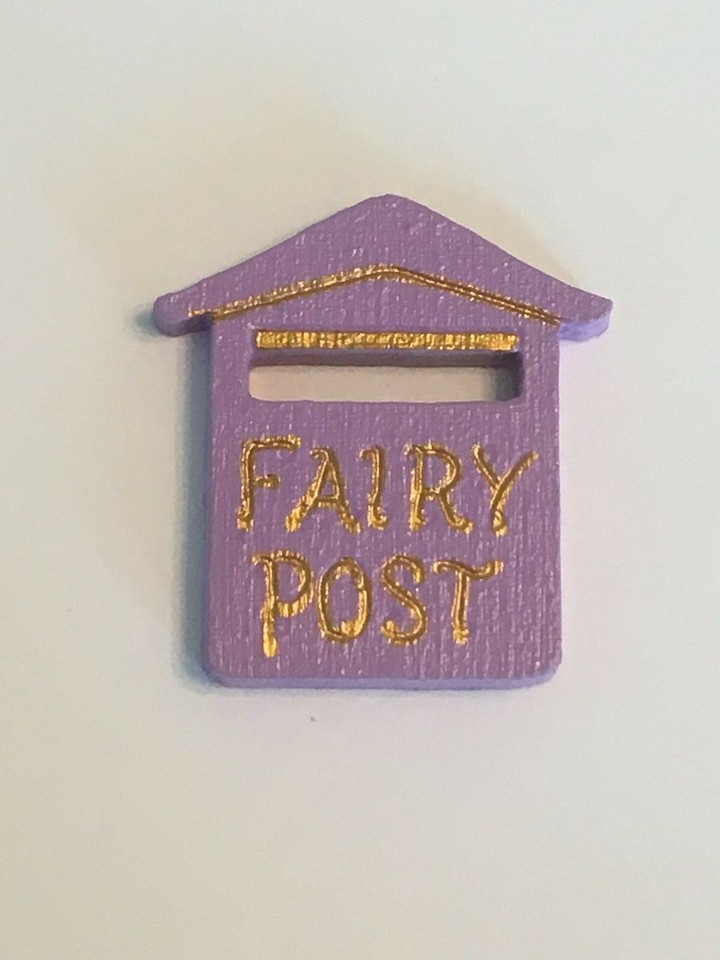 Wooden Fairy Post Postbox - Fairy Door Accessory - Fairy Garden | eBay UK