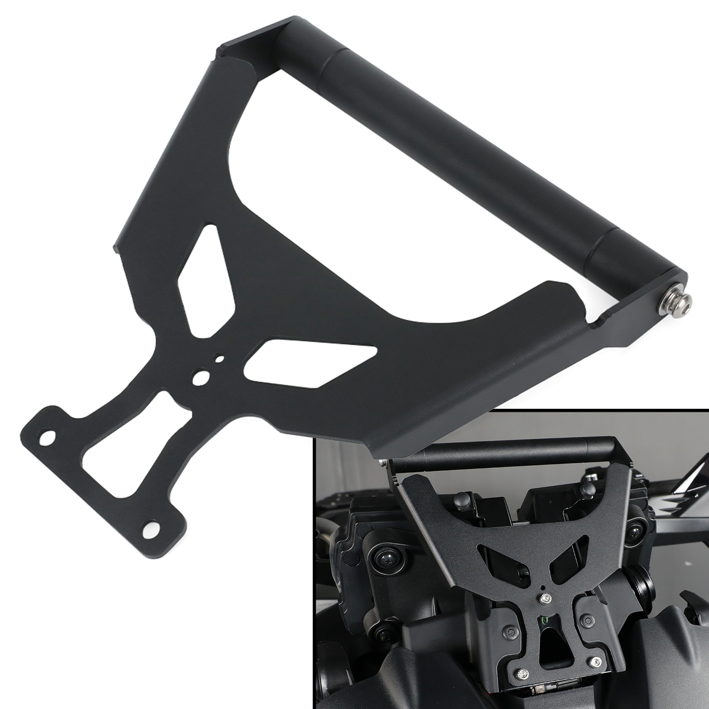 Mobile Phone GPS Navigation Sat Nav Mounting Bracket For YAMAHA Tracer ...