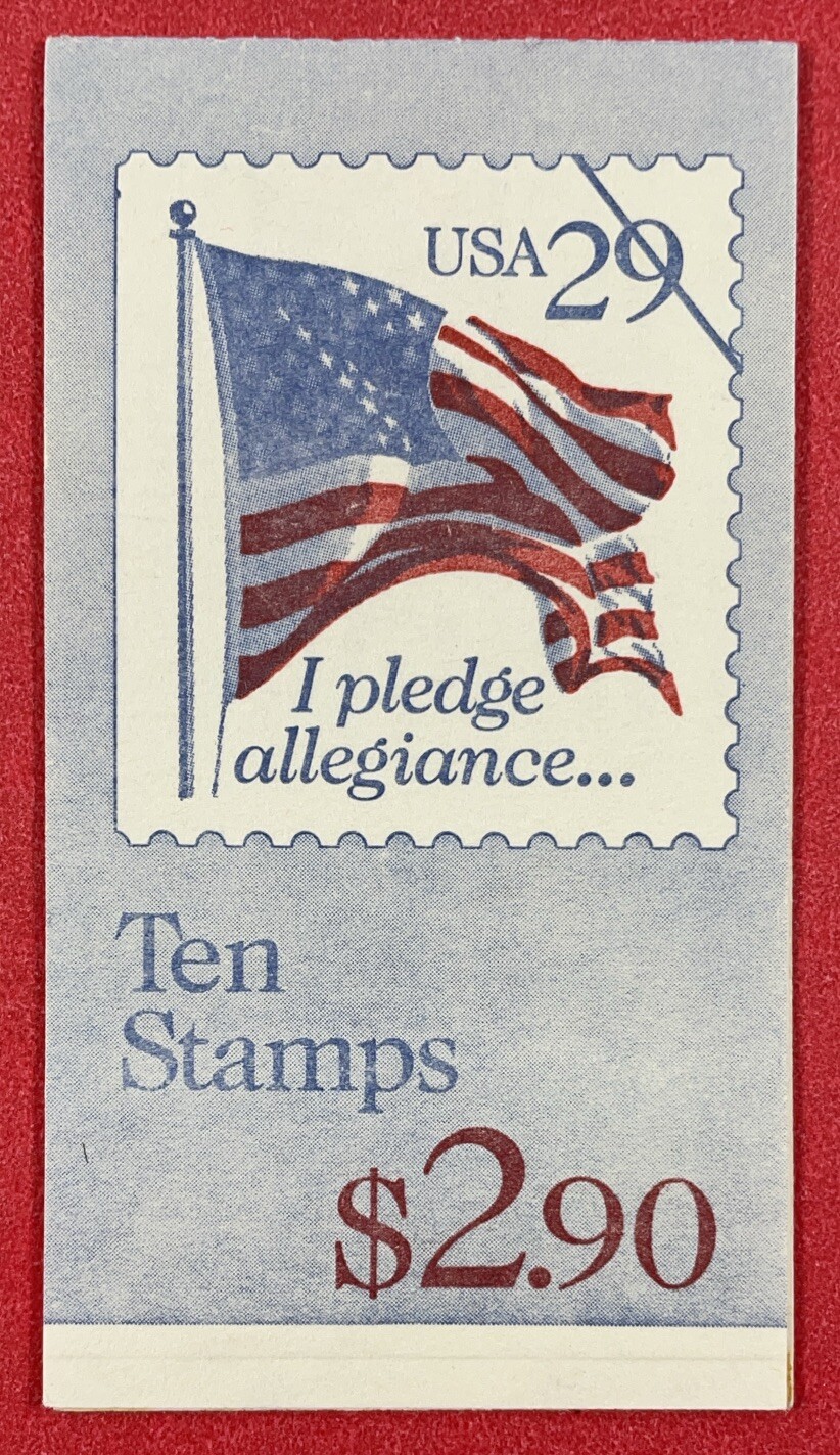 BK195 (2593a) I PLEDGE ALLEGIANCE… Booklet of 10 US 29¢ Stamps MNH 1991 | eBay