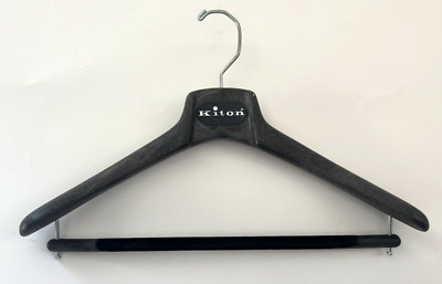KITON Suit Hanger Size 43 In Black Wood Composite | eBay