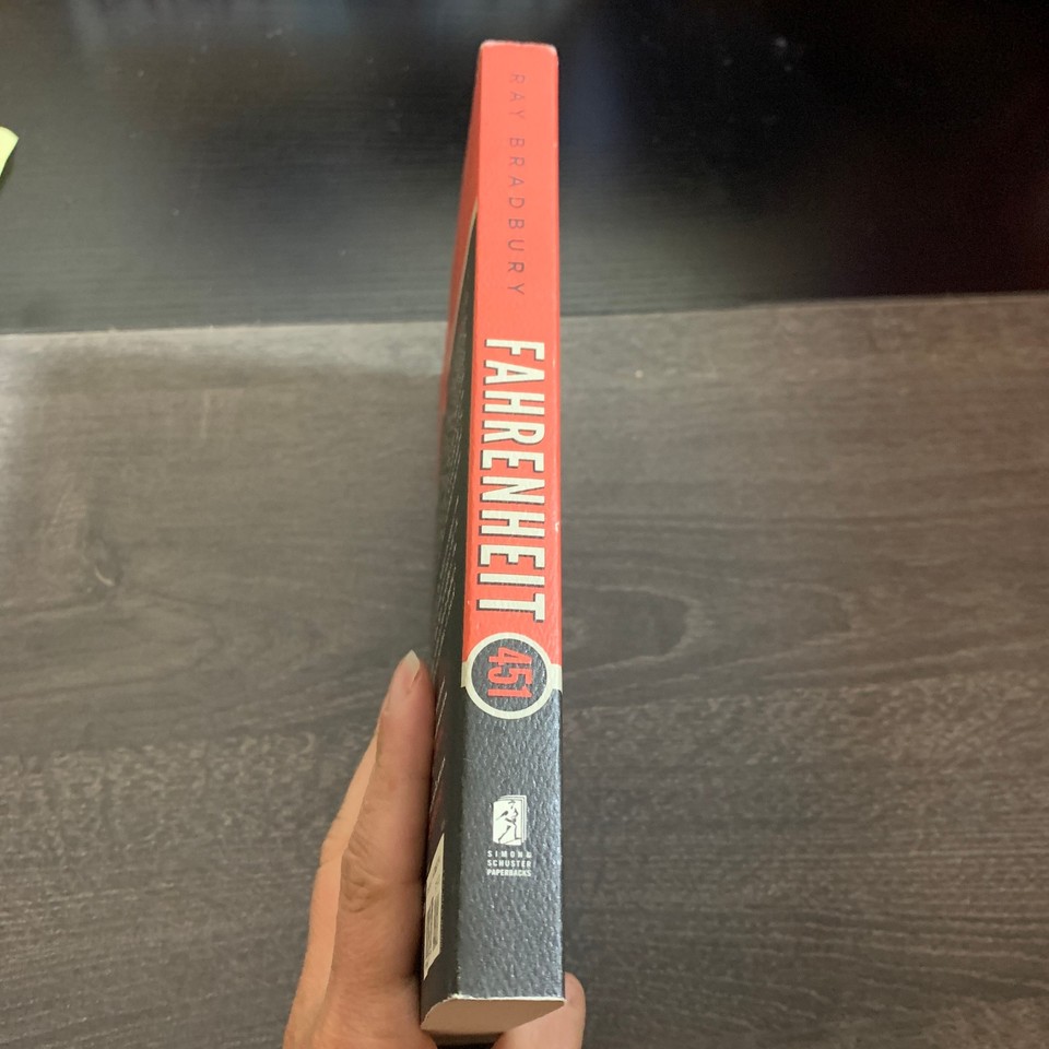 60th Anniversary Edition Fahrenheit 451 by Ray Bradbury Paperback Book ...
