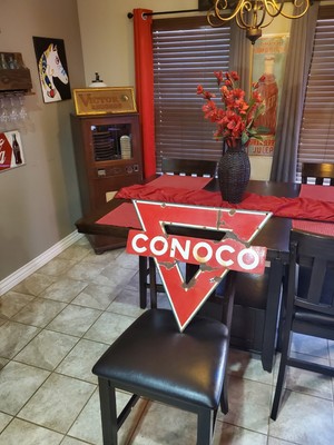 Rare Original Porcelain Conoco Advertising Sign | eBay