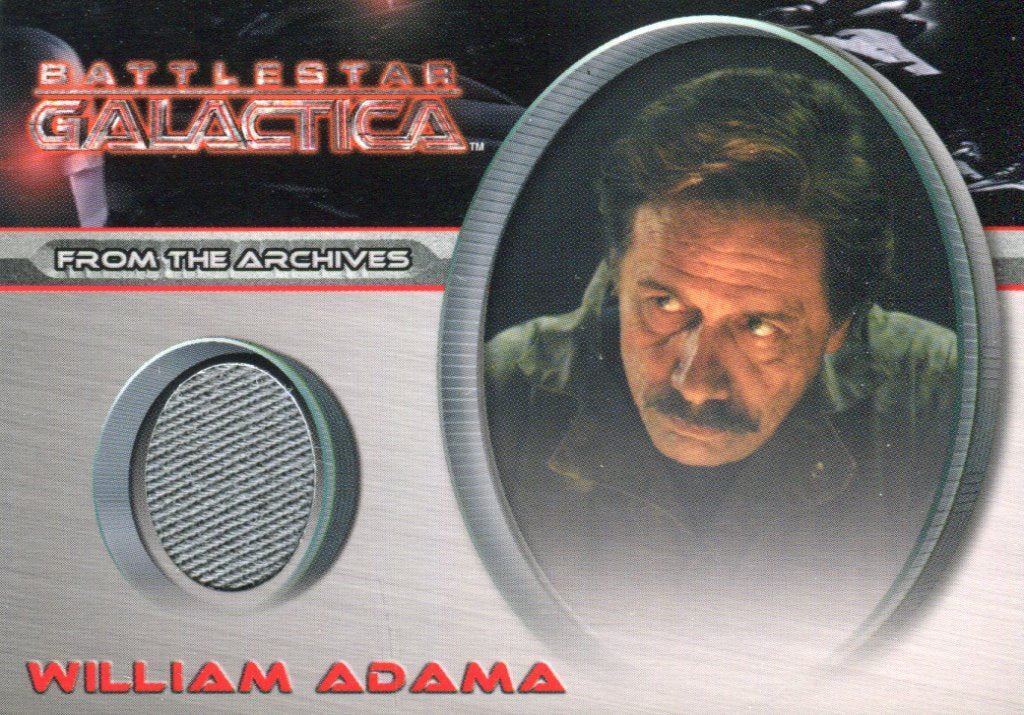 Battlestar Galactica Season Three William Adama Costume Card CC32 | eBay